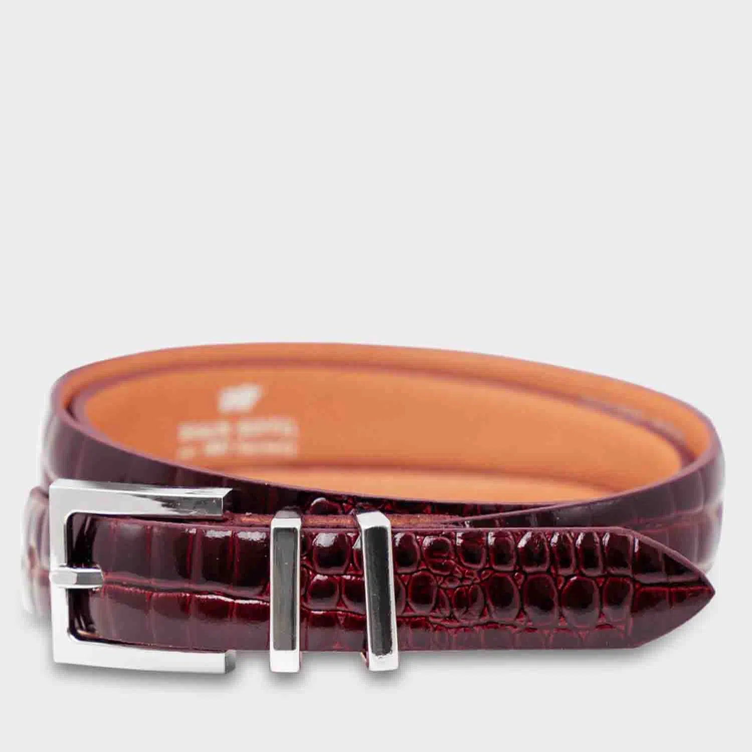 Gürtel Luisa 90cm bordeaux | BRAUN BÜFFEL