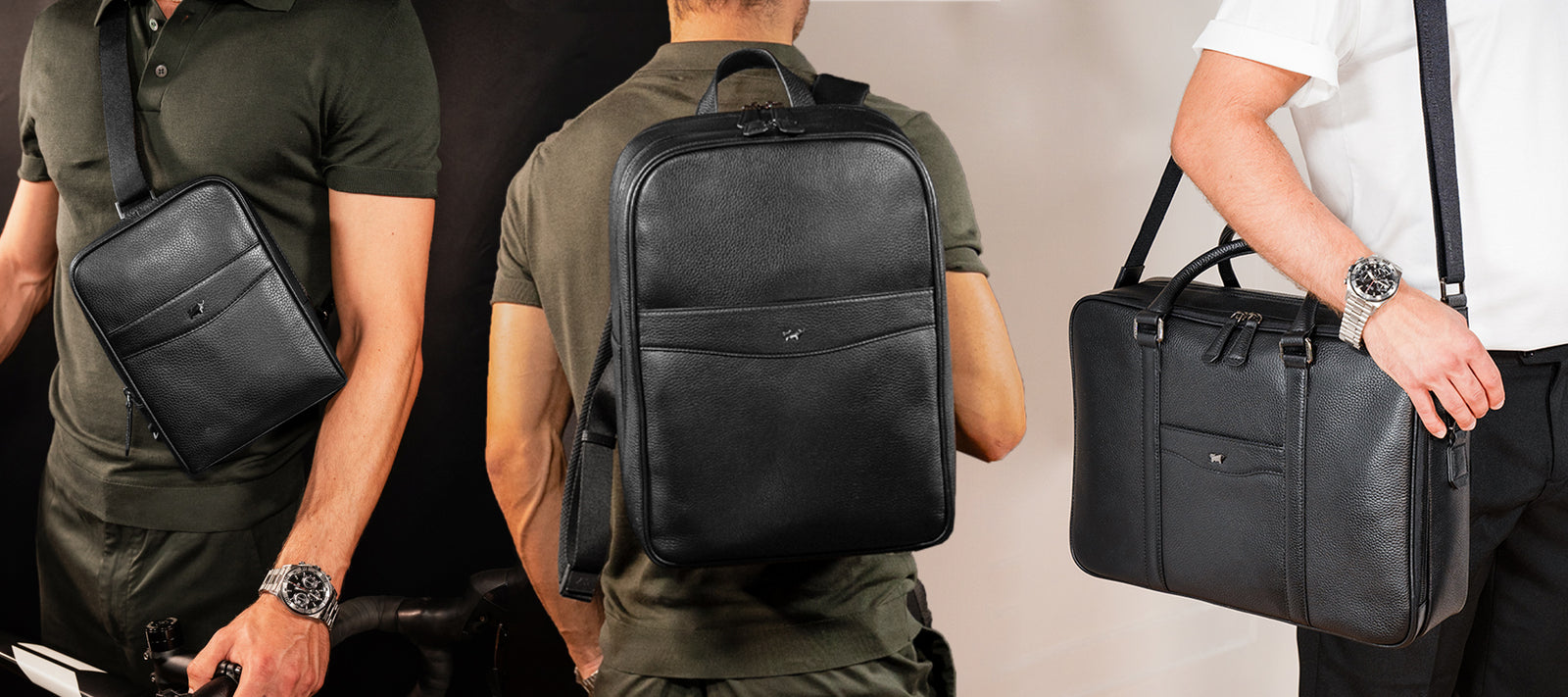 THEO Meeting Mappe dark grey | BRAUN BÜFFEL